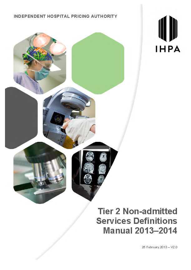 Tier 2 Non admitted Services 2013 2014 Resources IHACPA tier-2-non-admitted-services-2013-2014-resources-ihacpa